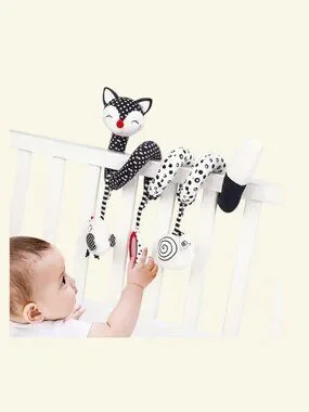 Toys | New Baby Spiral Hanging Sensory Toy Rattle Squeak Car Seat Crib ...